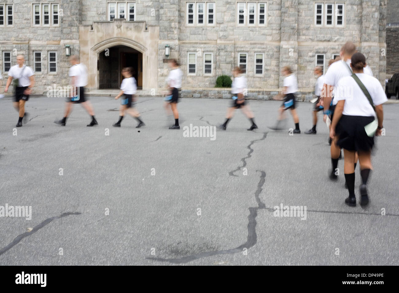 Jul. 13, 2006 - West Point, New York, U.S. - Learning to march, also ...