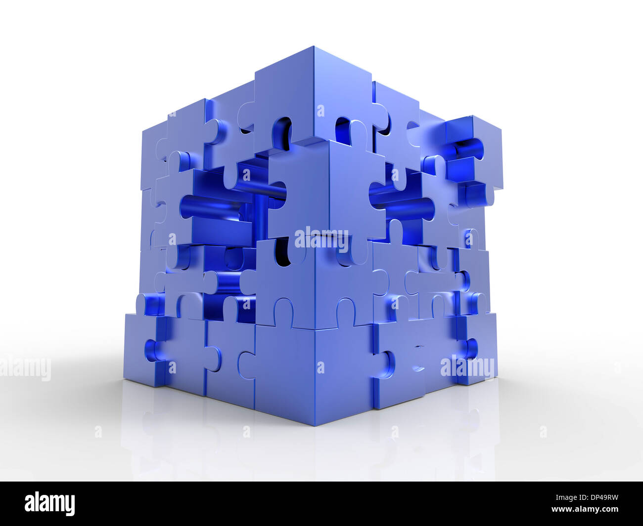 Cube puzzle piece hi-res stock photography and images - Alamy