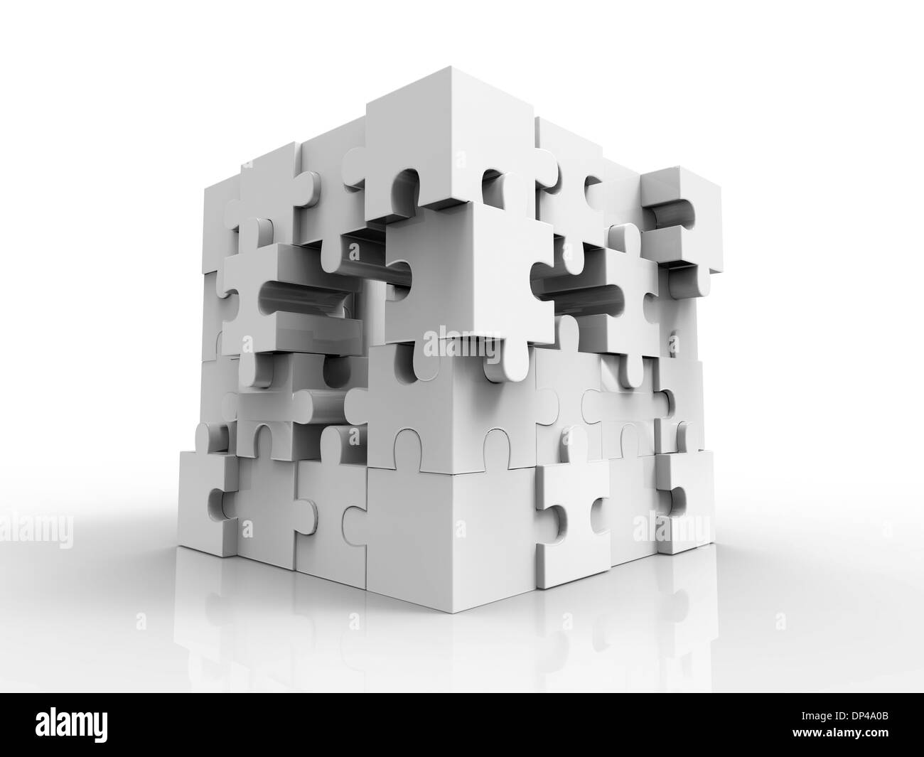 Cube puzzle piece hi-res stock photography and images - Alamy