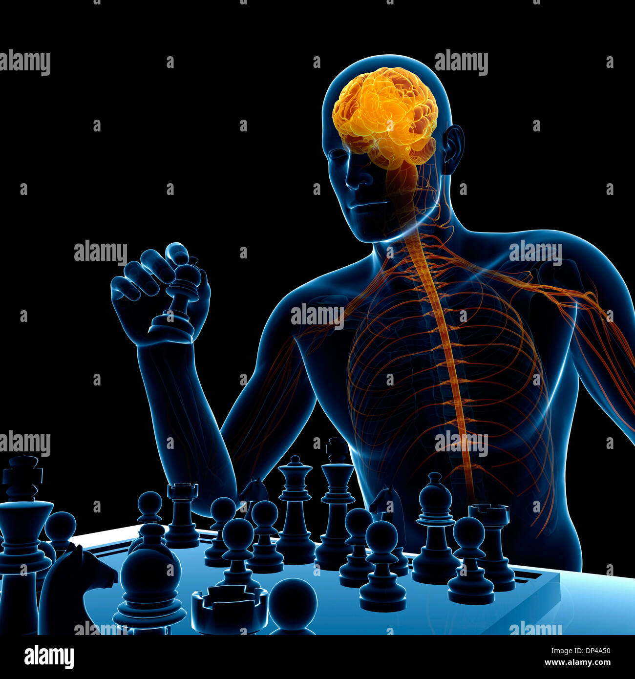 Chess player artwork hi-res stock photography and images - Alamy