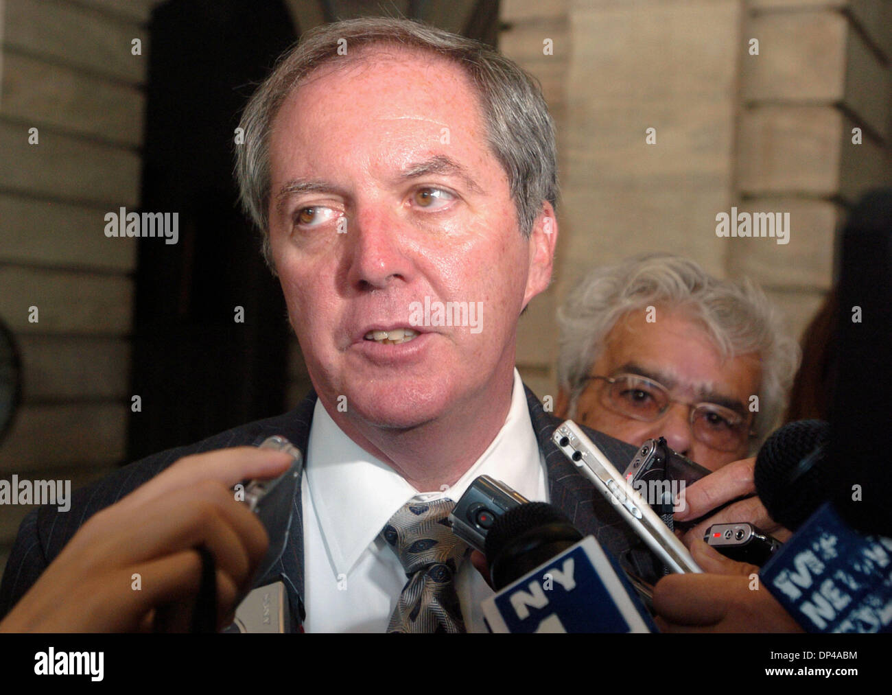 Aug 02, 2006; Manhattan, NY, USA; Consolidated Edison CEO KEVIN BURKE ...