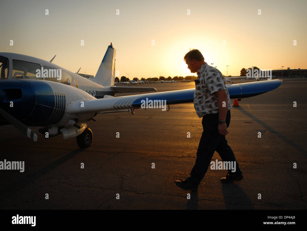 Aug 03, 2006; Stockton, CA, USA; Malcom Williams, a pilot for Vector ...