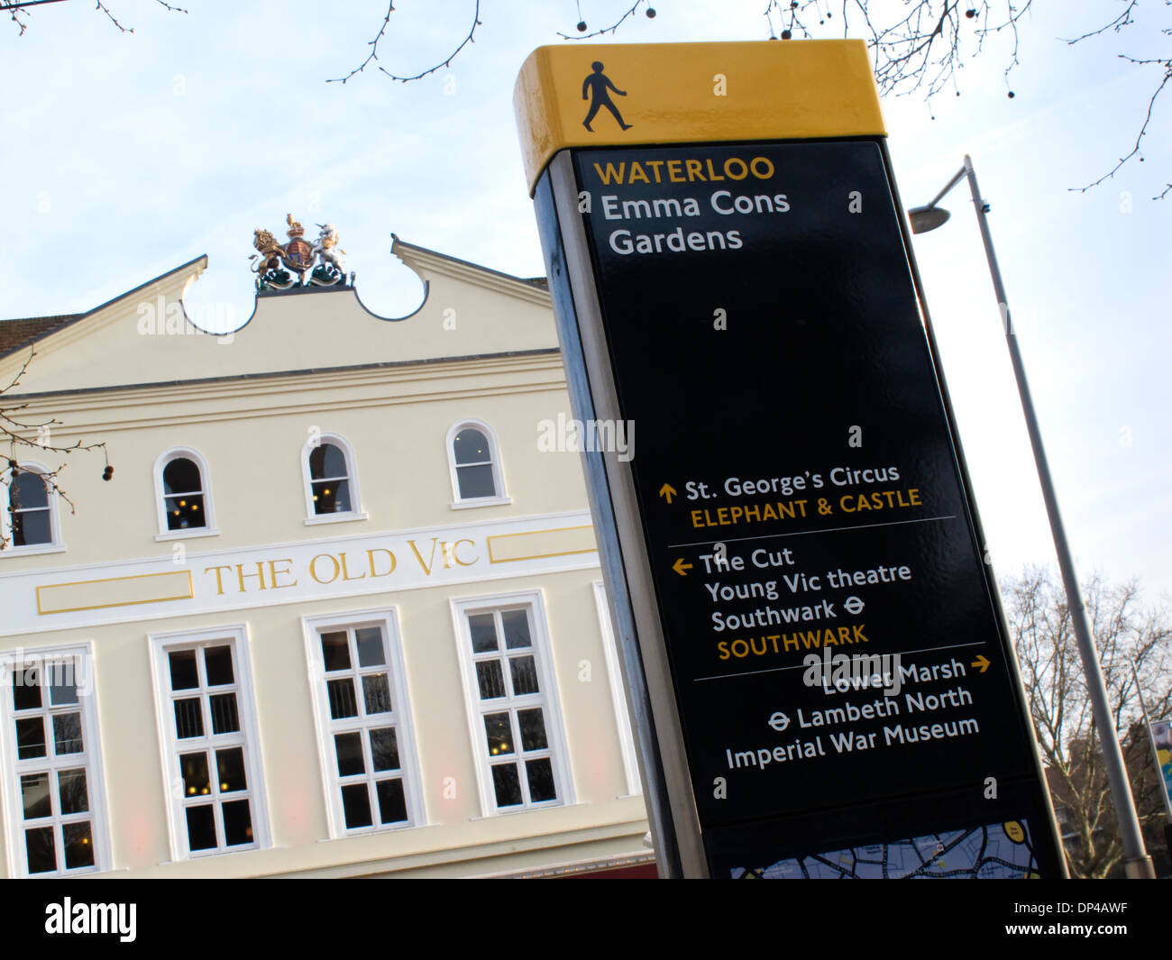 The Old Vic Theatre Waterloo Road The London Borough of Lambeth Greater ...