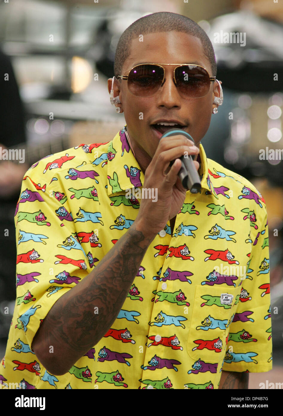 Aug 04, 2006; New York, NY, USA; Hip hop artist PHARRELL WILLIAMS ...