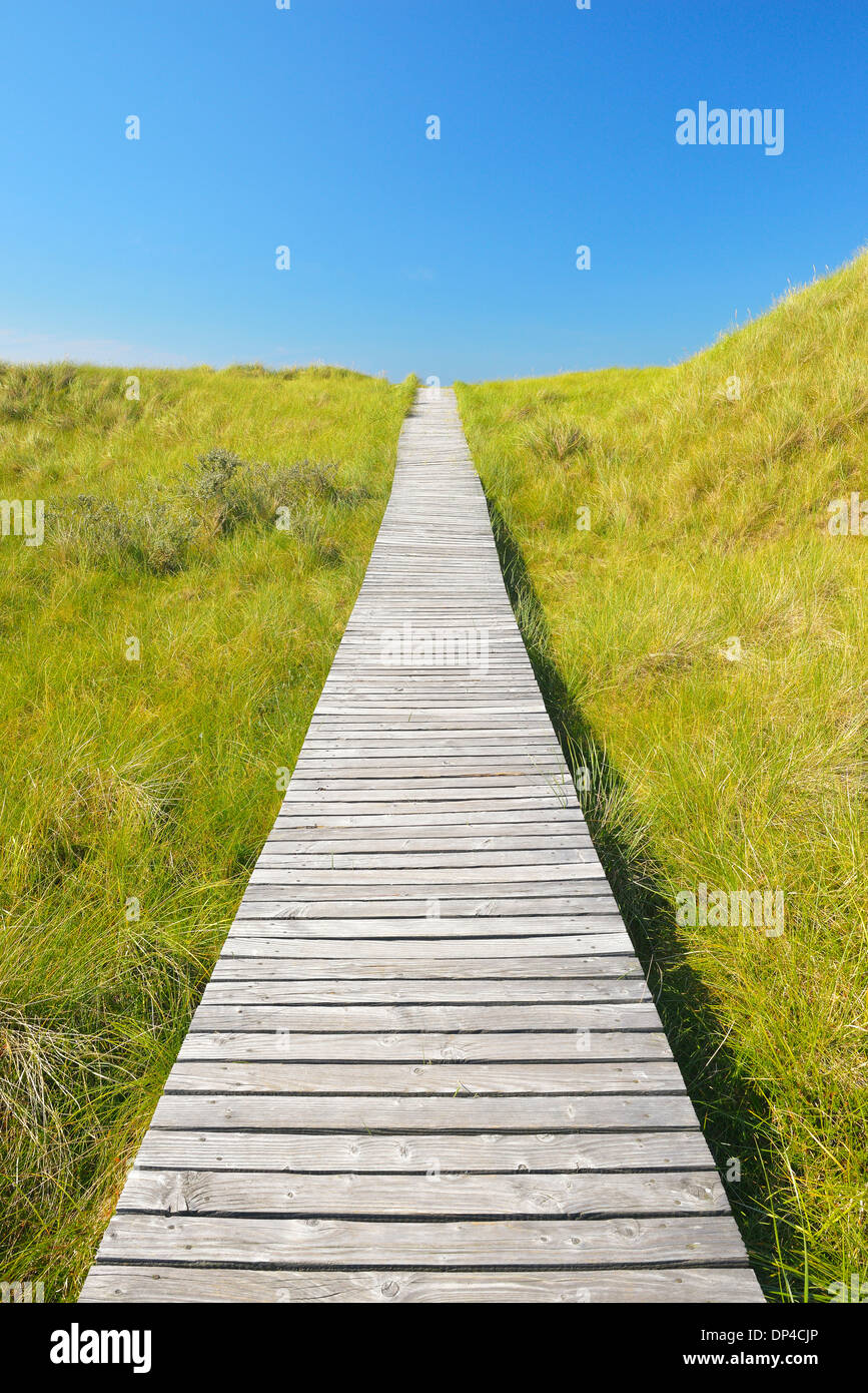 Amrum boardwalk hi-res stock photography and images - Alamy