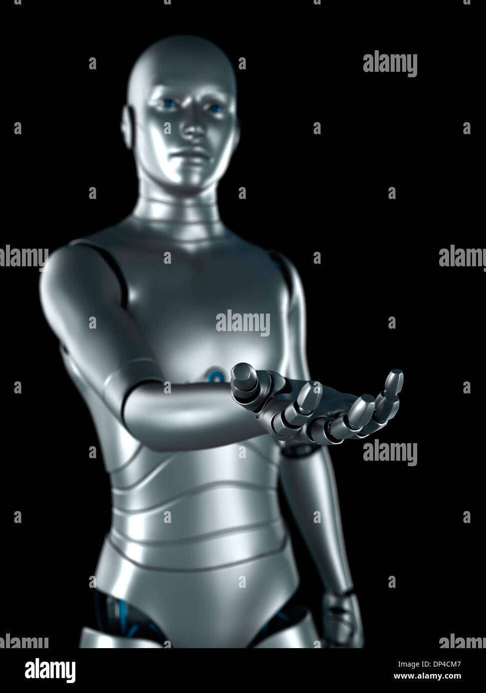 Half human half robot body hi-res stock photography and images - Alamy