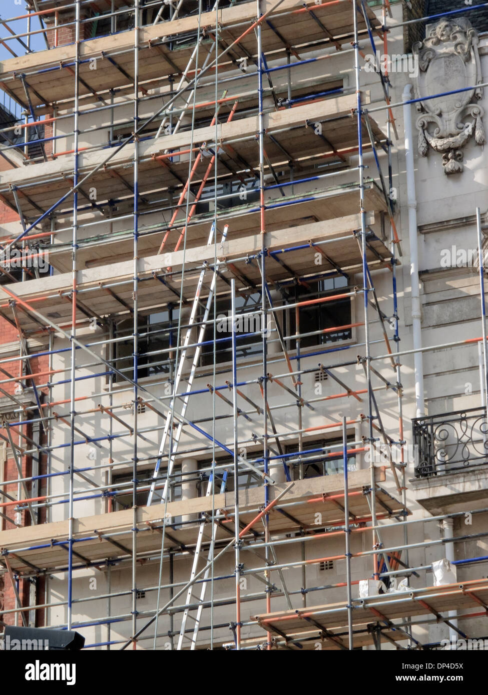 Industrial scaffold steel framework structure hi-res stock photography ...