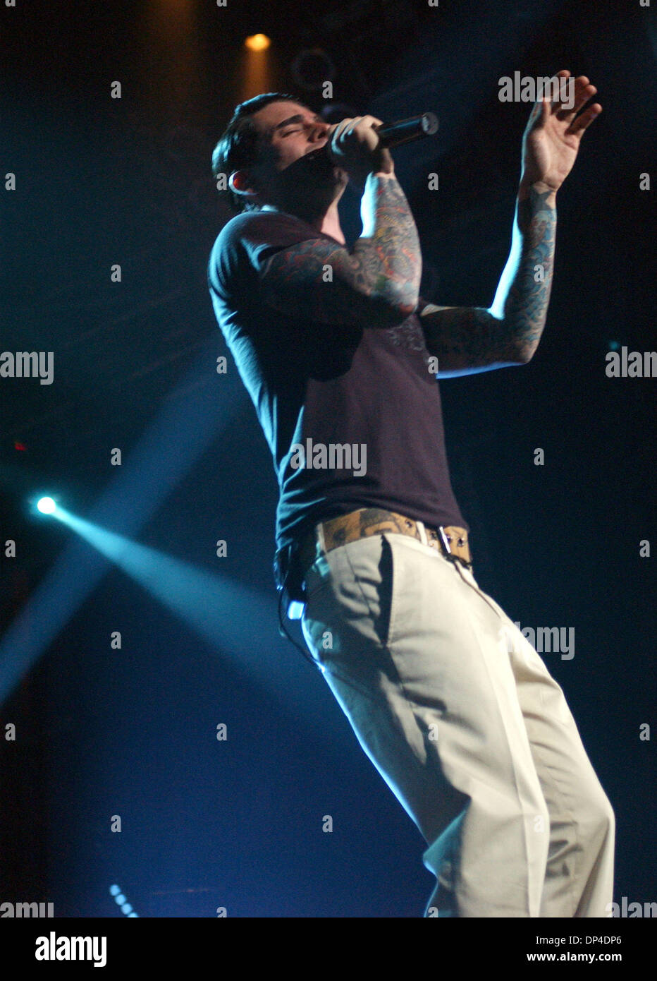 Aug 07, 2006; Myrtle Beach, SC, USA; Singer CHRIS CARRABBA of Dashboard ...