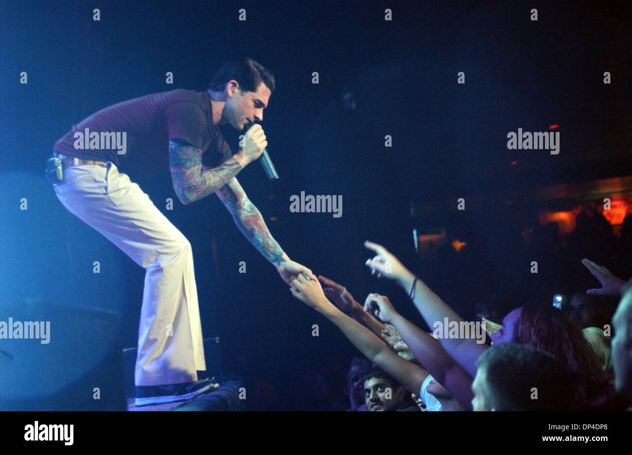 Aug 07, 2006; Myrtle Beach, SC, USA; Singer CHRIS CARRABBA of Dashboard ...
