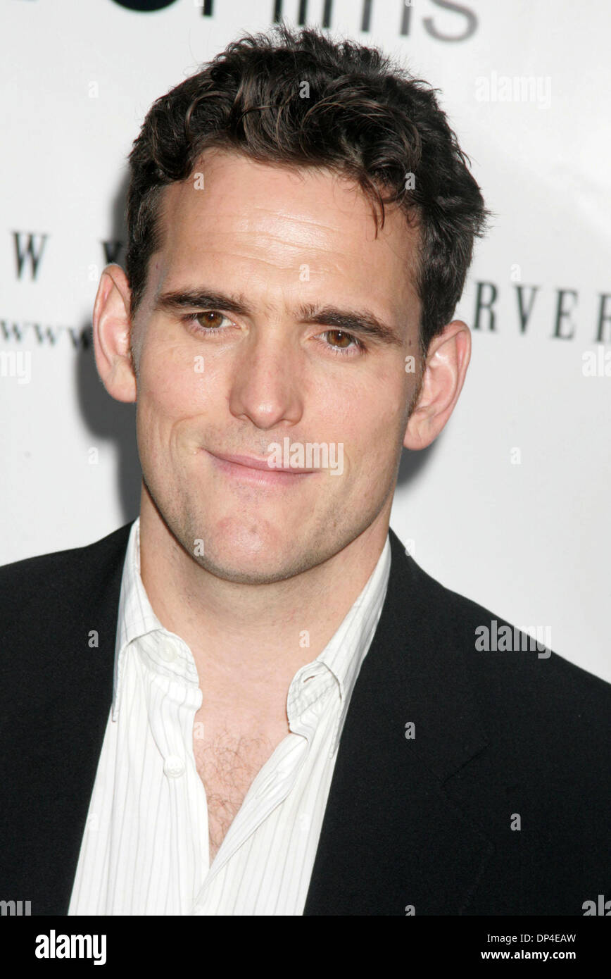 Aug 08, 2006; New York, NY, USA; Actor MATT DILLON at the New York ...