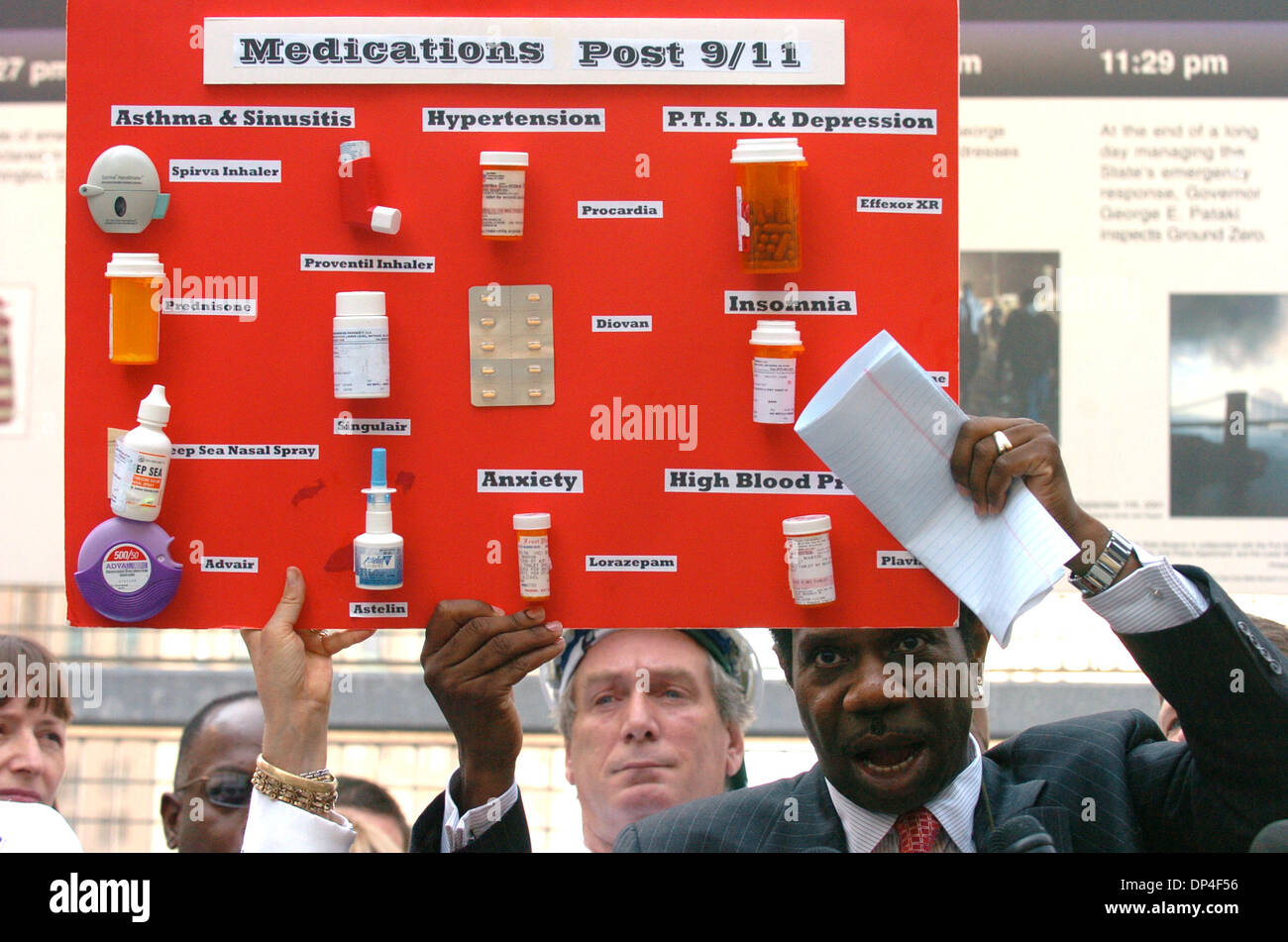 Aug 09, 2006; Manhattan, NY, USA; Former NYC paramedic MARVIN BETHEA ...