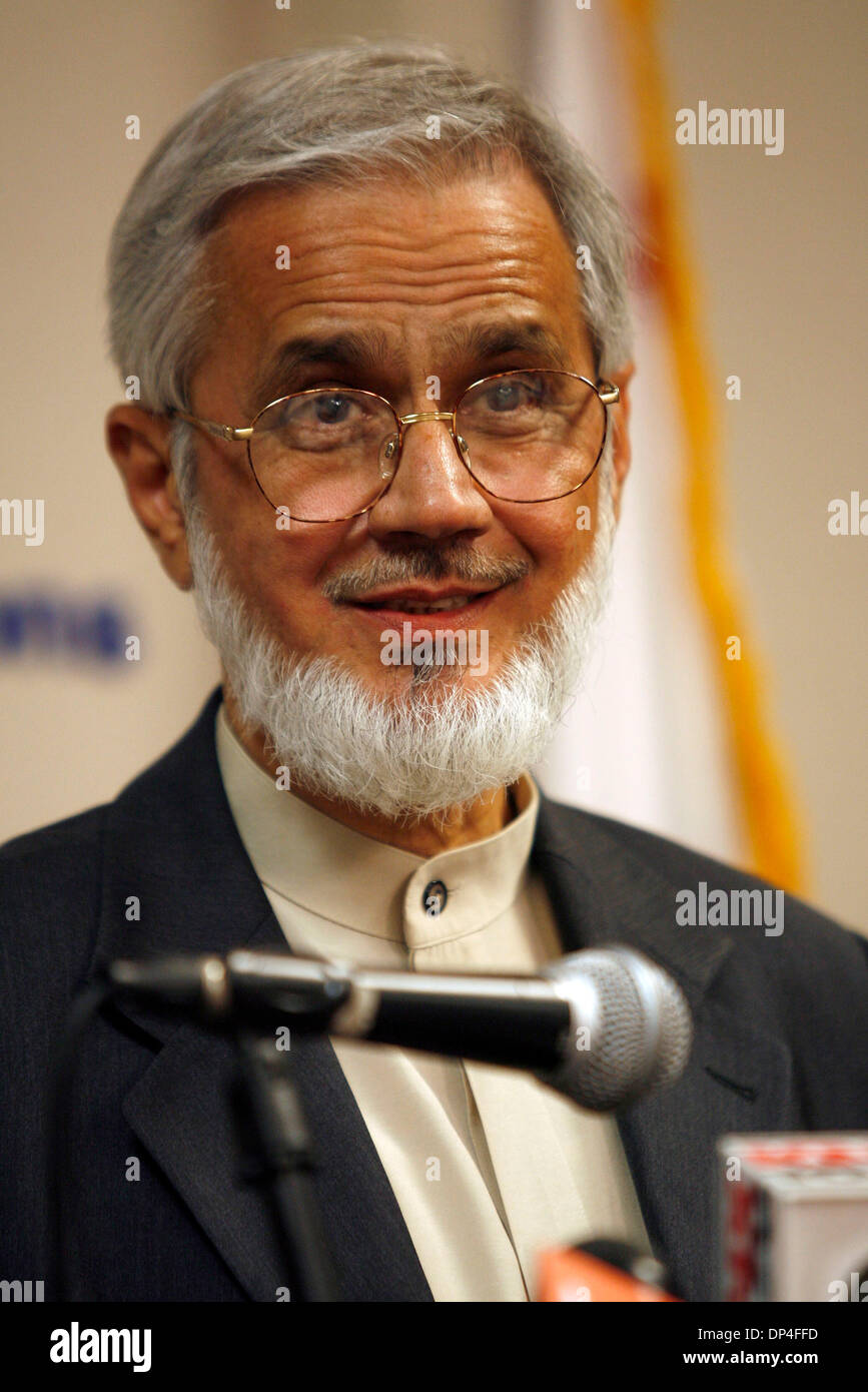 Aug 10, 2006; Los Angeles, CA, USA; Dr. MUZAMMIL SIDDIGI, religious ...