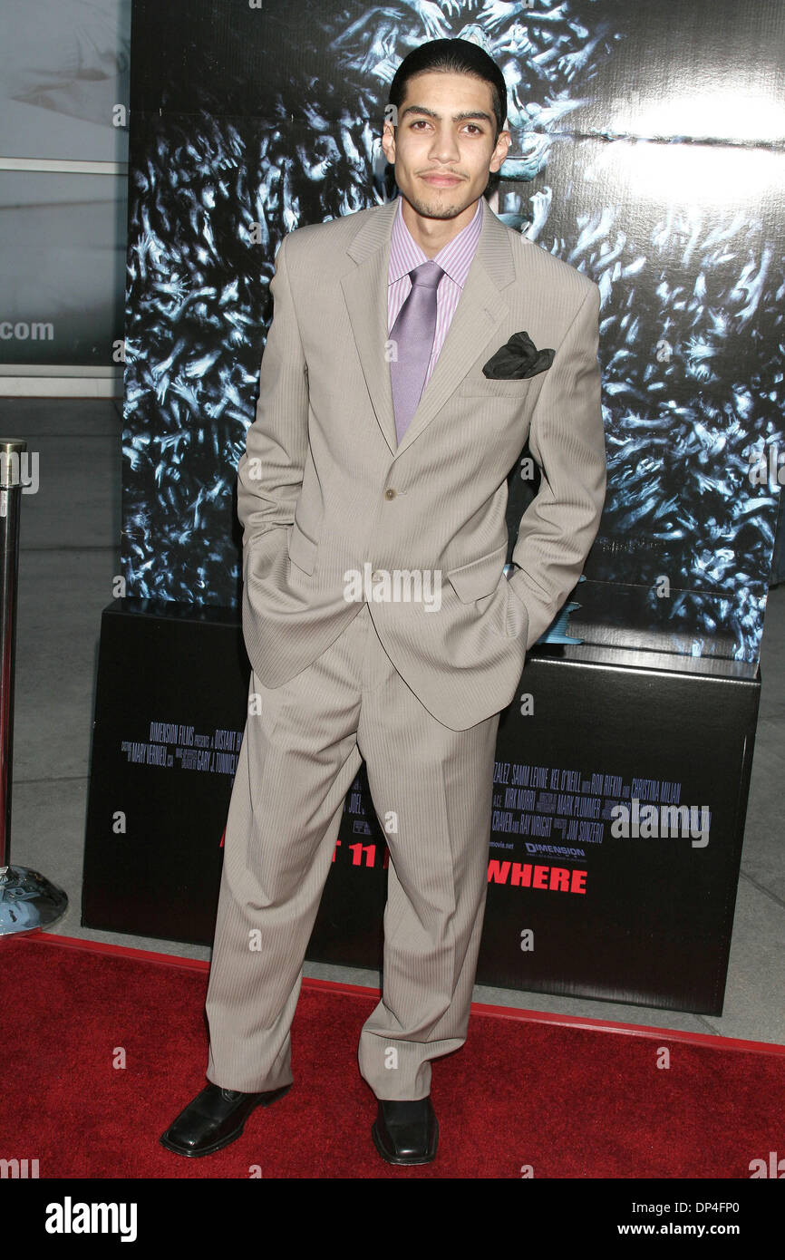 Aug 10, 2006; Los Angeles, CA, USA; Actor RICK GONZALEZ at the Los ...