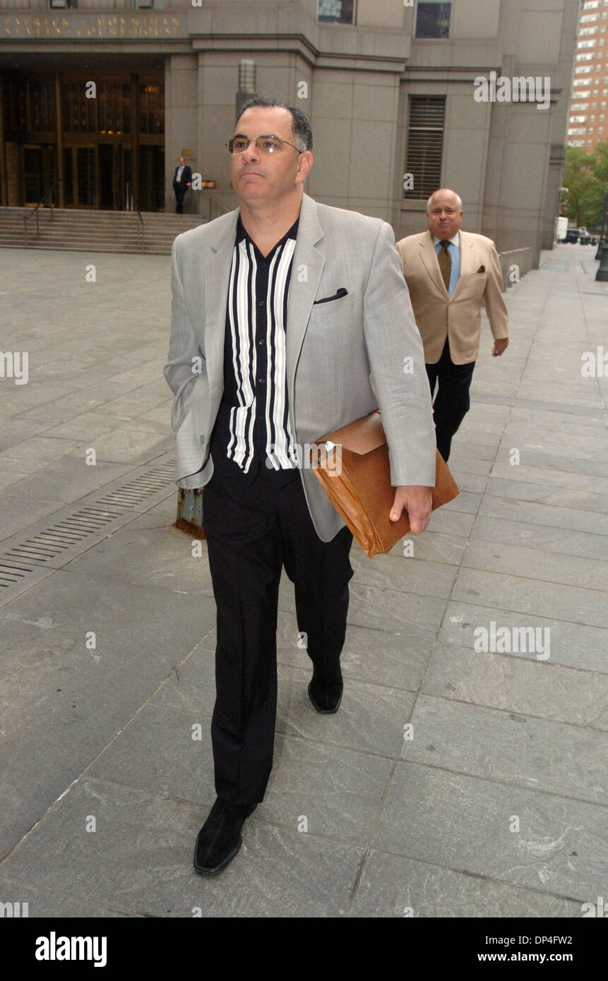 Aug 10, 2006; Manhattan, NY, USA; JOHN GOTTI JR. exits Manhattan ...