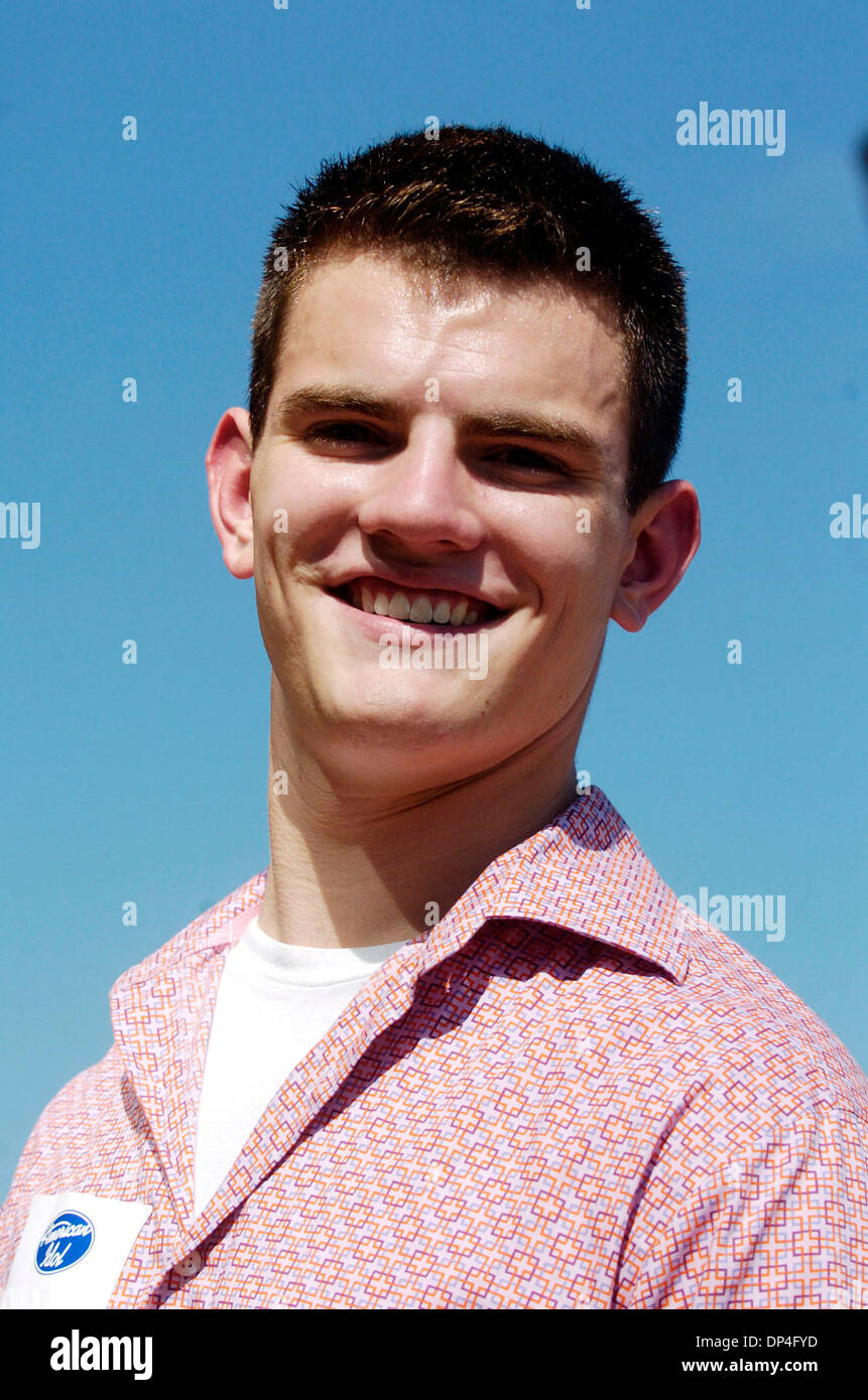 Aug 11, 2006; San Antonio, TX, USA; 'American Idol' hopeful JONATHAN ...