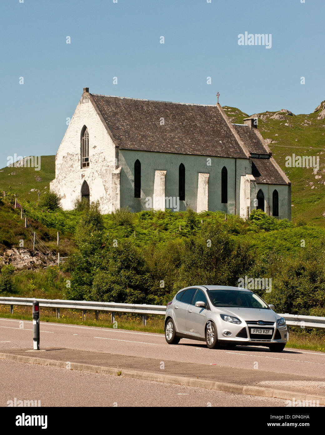 A830 road to the isle's Stock Photo - Alamy