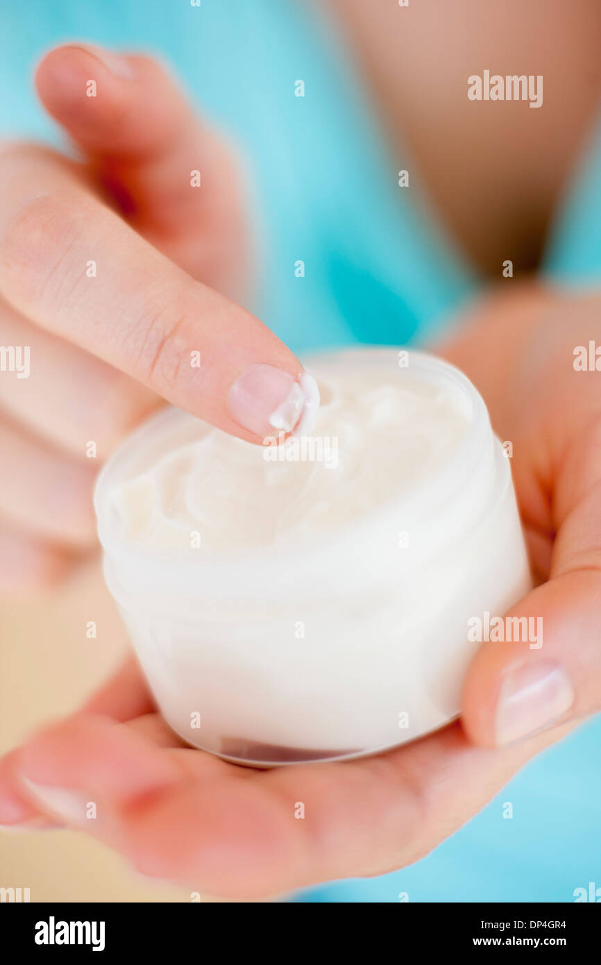 Hand moisturiser hi-res stock photography and images - Alamy