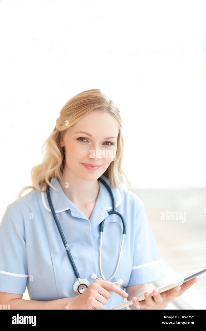 Telehealth nurse hi-res stock photography and images - Alamy