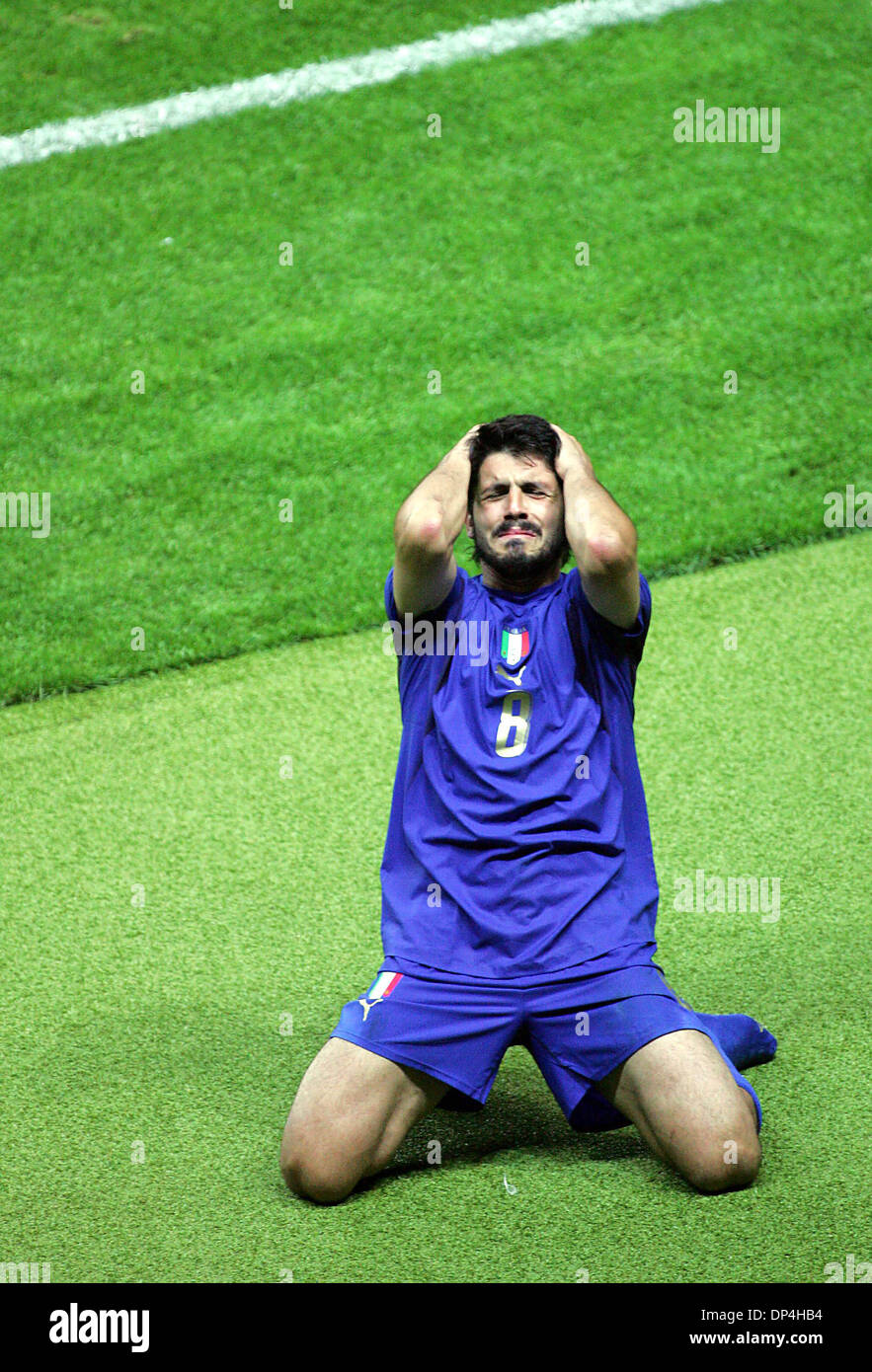 July 9, 2006 - Olympic Stadium, BERLIN, Germany - GENNARO GATTUSO ...