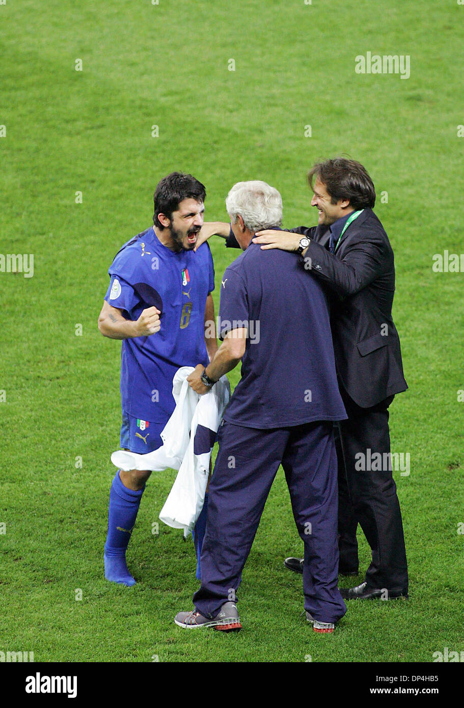 July 9, 2006 - Olympic Stadium, BERLIN, Germany - GENNARO GATTUSO ...