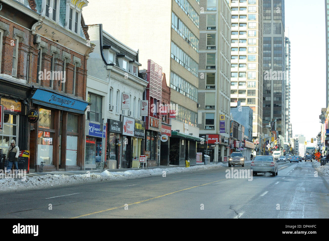 Toronto, Canada. 7th Jan 2014. The extreme cold weather with near minus ...