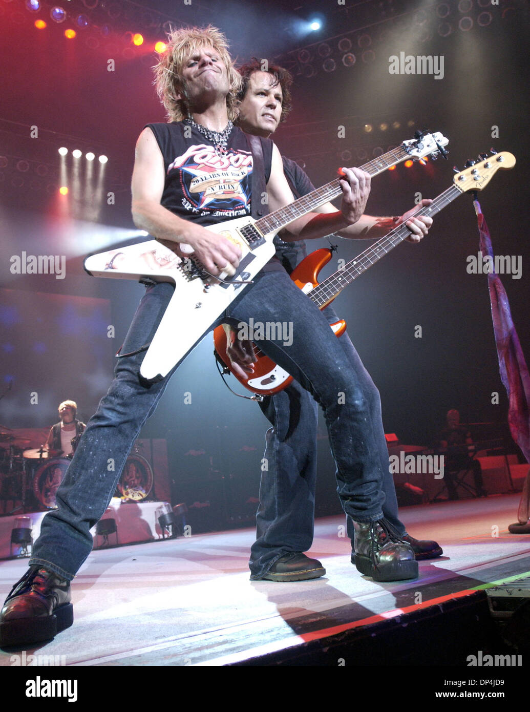 Aug 15, 2006; Raleigh, NC, USA; Guitarist CC DEVILLE and bass guitarist ...