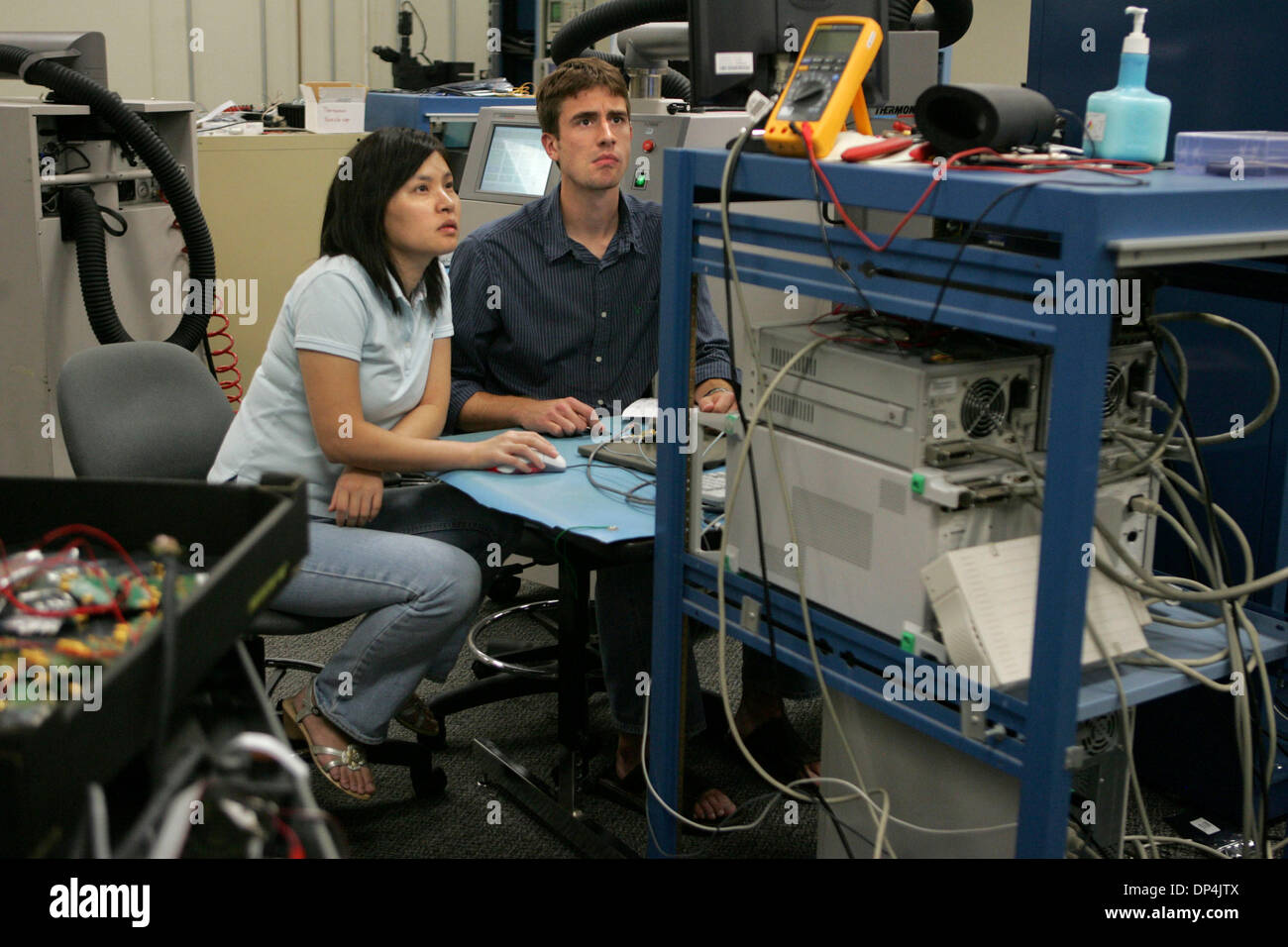 Aug 15, 2006; San Diego, CA, USA; Peregrine Semiconductor's ANNA LI ...