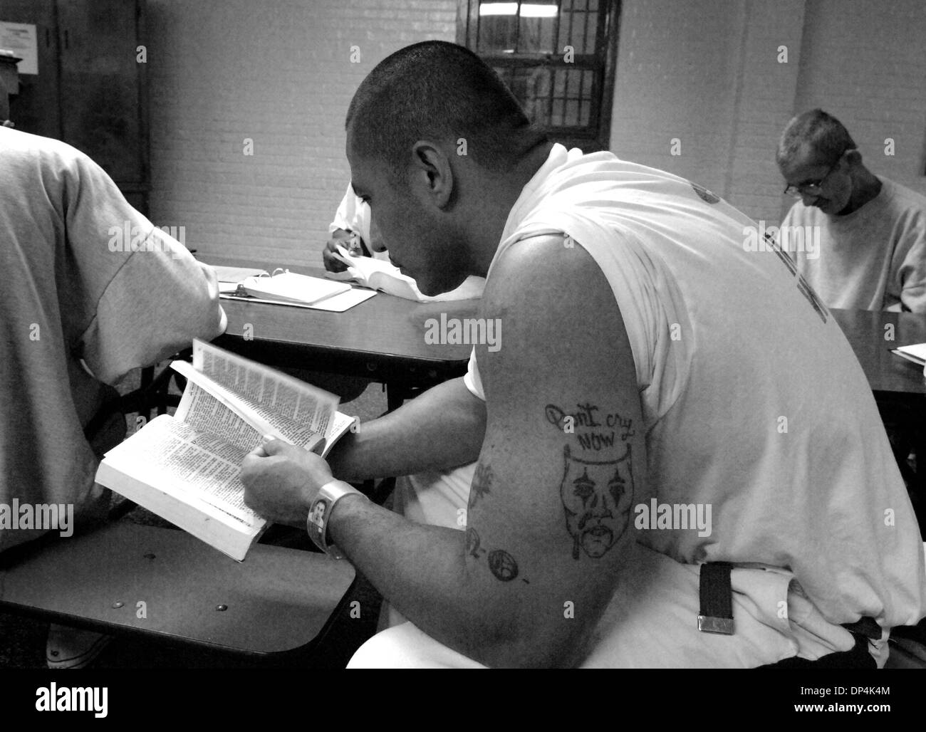 Prison chaplain inmates hi-res stock photography and images - Alamy