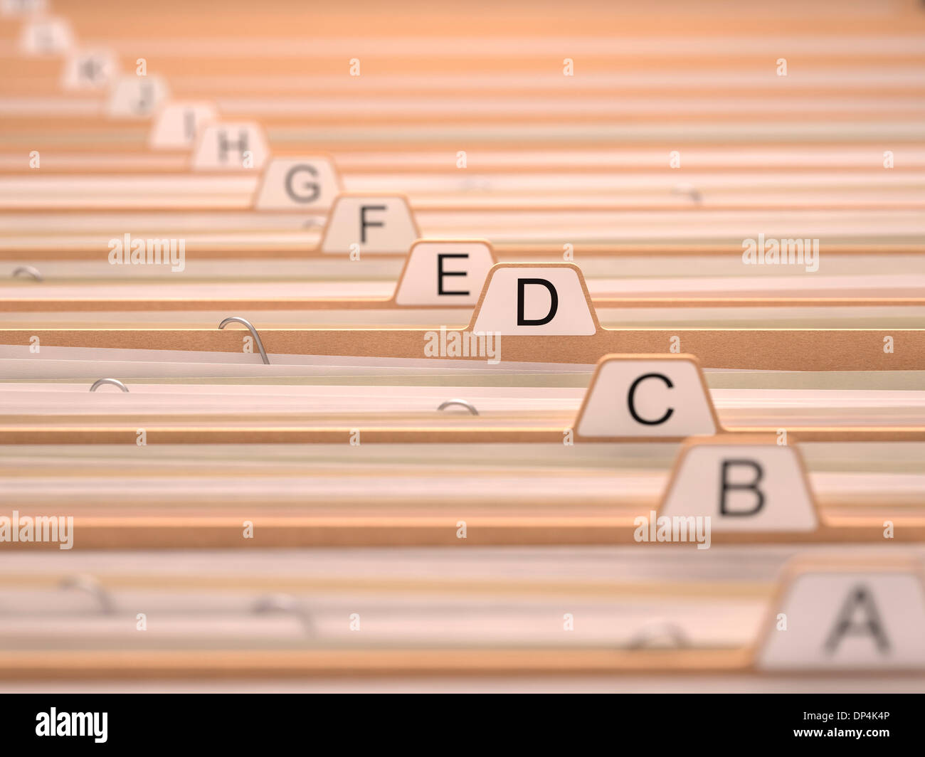 Paper files, artwork Stock Photo - Alamy