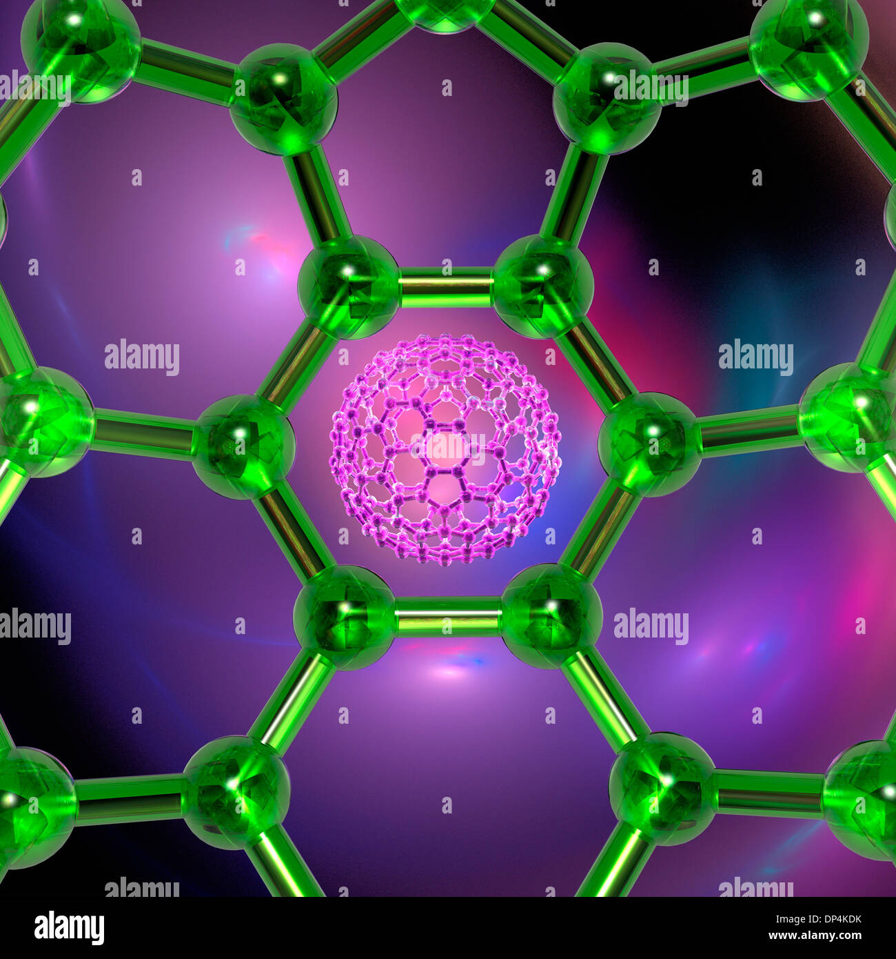 Buckyball model hi-res stock photography and images - Alamy