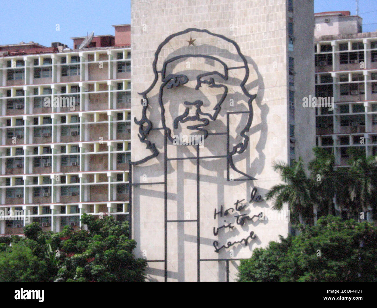Aug 16, 2006; Havana, CUBA; Images of Cuba's heroes are everywhere ...