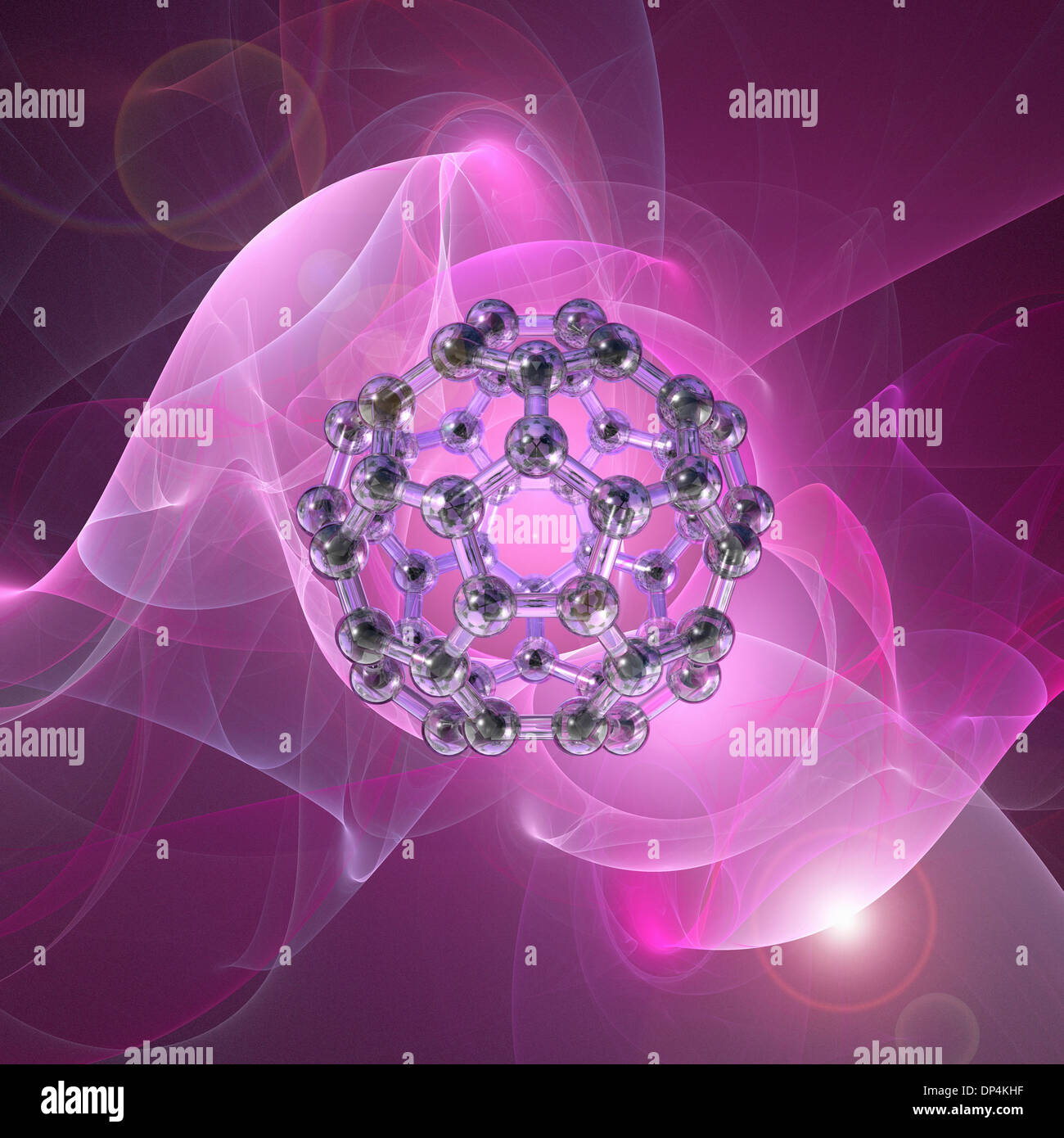 Buckyball model hi-res stock photography and images - Alamy