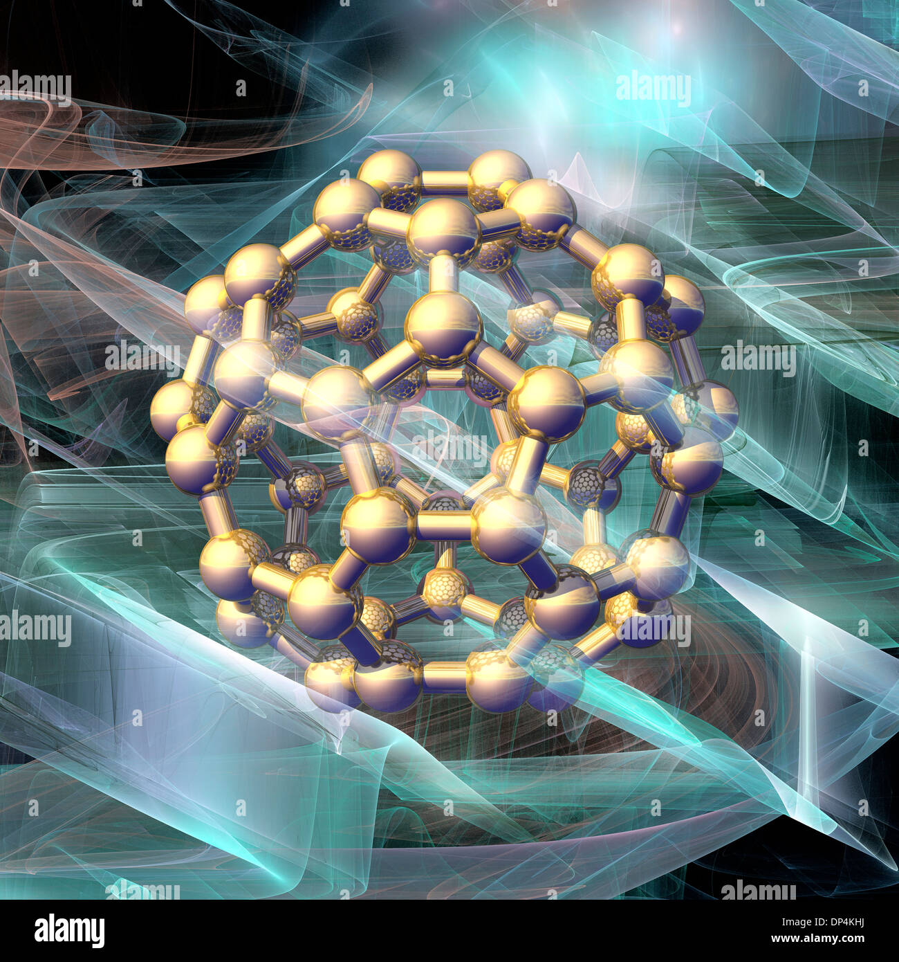 Fullerene molecule artwork hi-res stock photography and images - Alamy