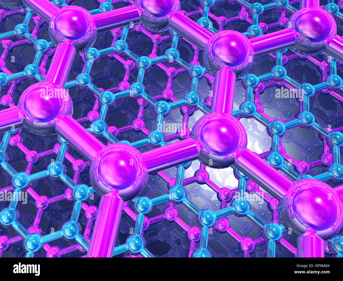 Graphene sheets, artwork Stock Photo - Alamy
