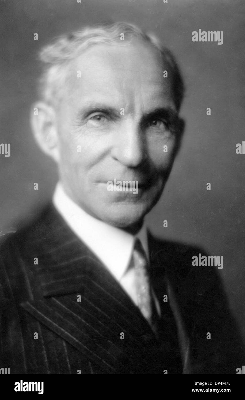 Henry ford image Black and White Stock Photos & Images - Alamy