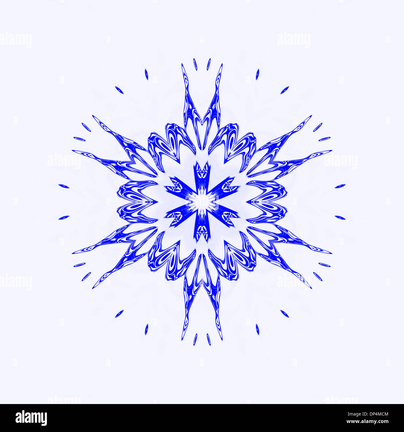 White snowflake pattern hi-res stock photography and images - Alamy