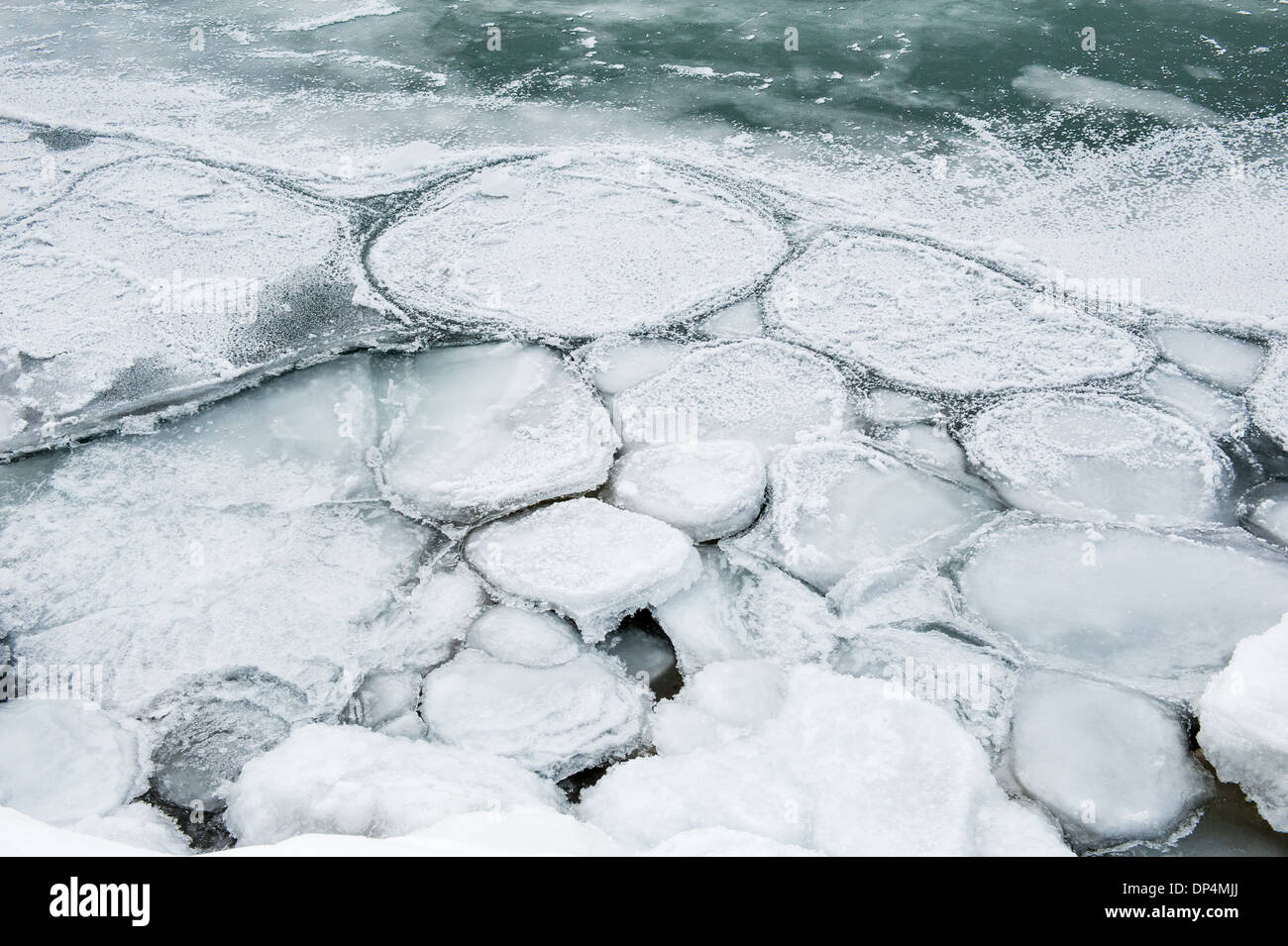 Ice formations at Belmont Harbor in Chicago. Photo credit: Max Herman ...