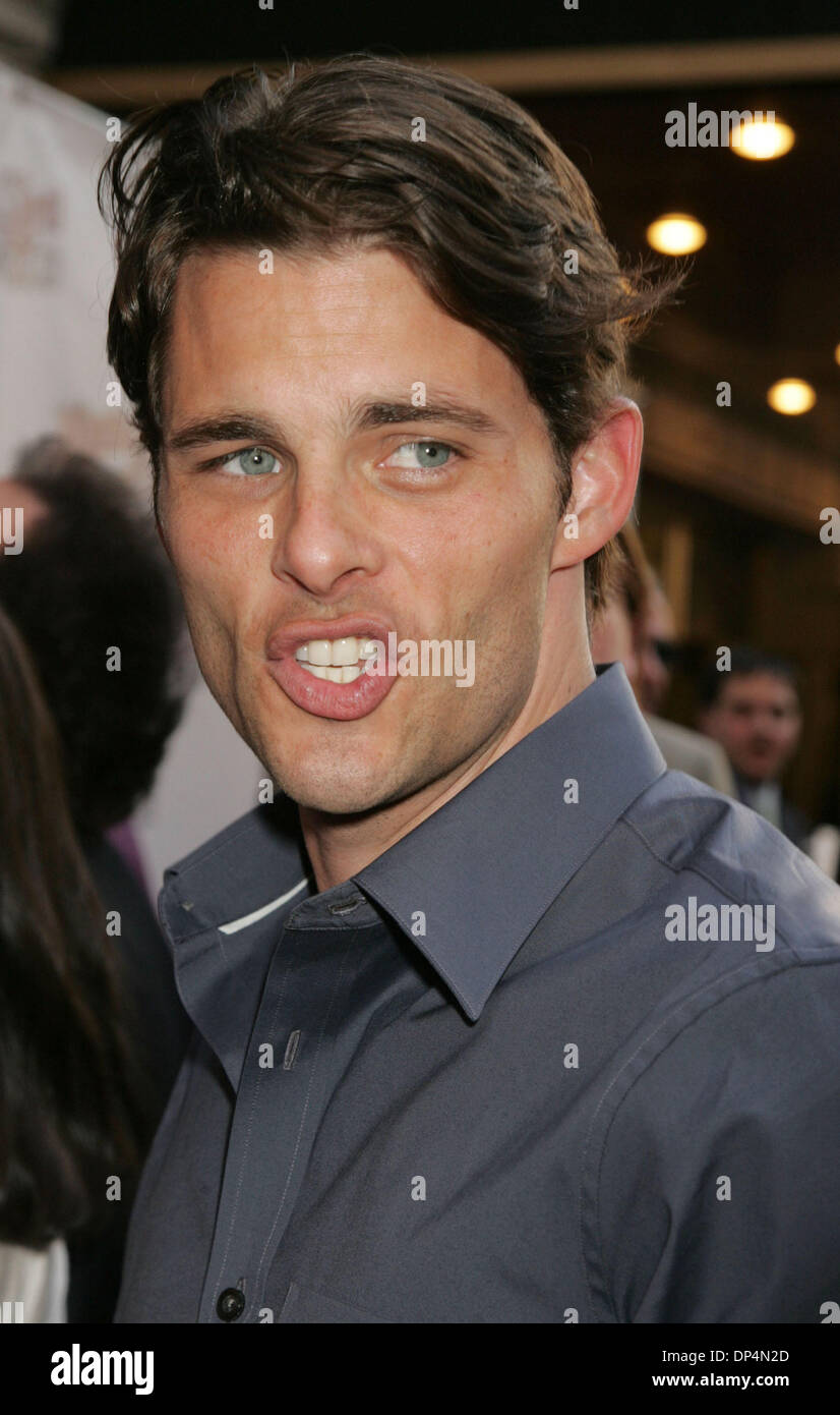 Aug 17, 2006; New York, NY, USA; Actor JAMES MARSDEN at the Broadway ...