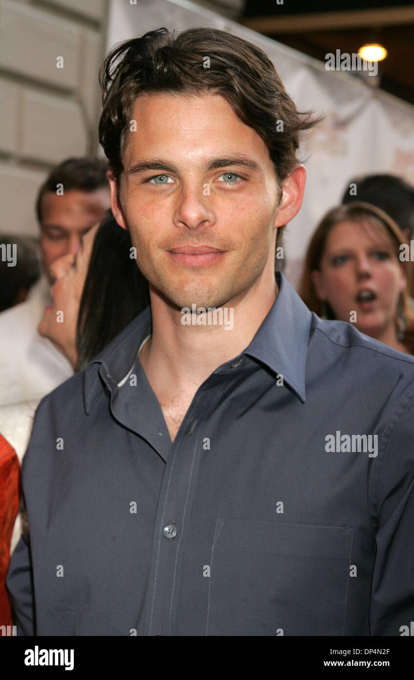 Aug 17, 2006; New York, NY, USA; Actor JAMES MARSDEN at the Broadway ...