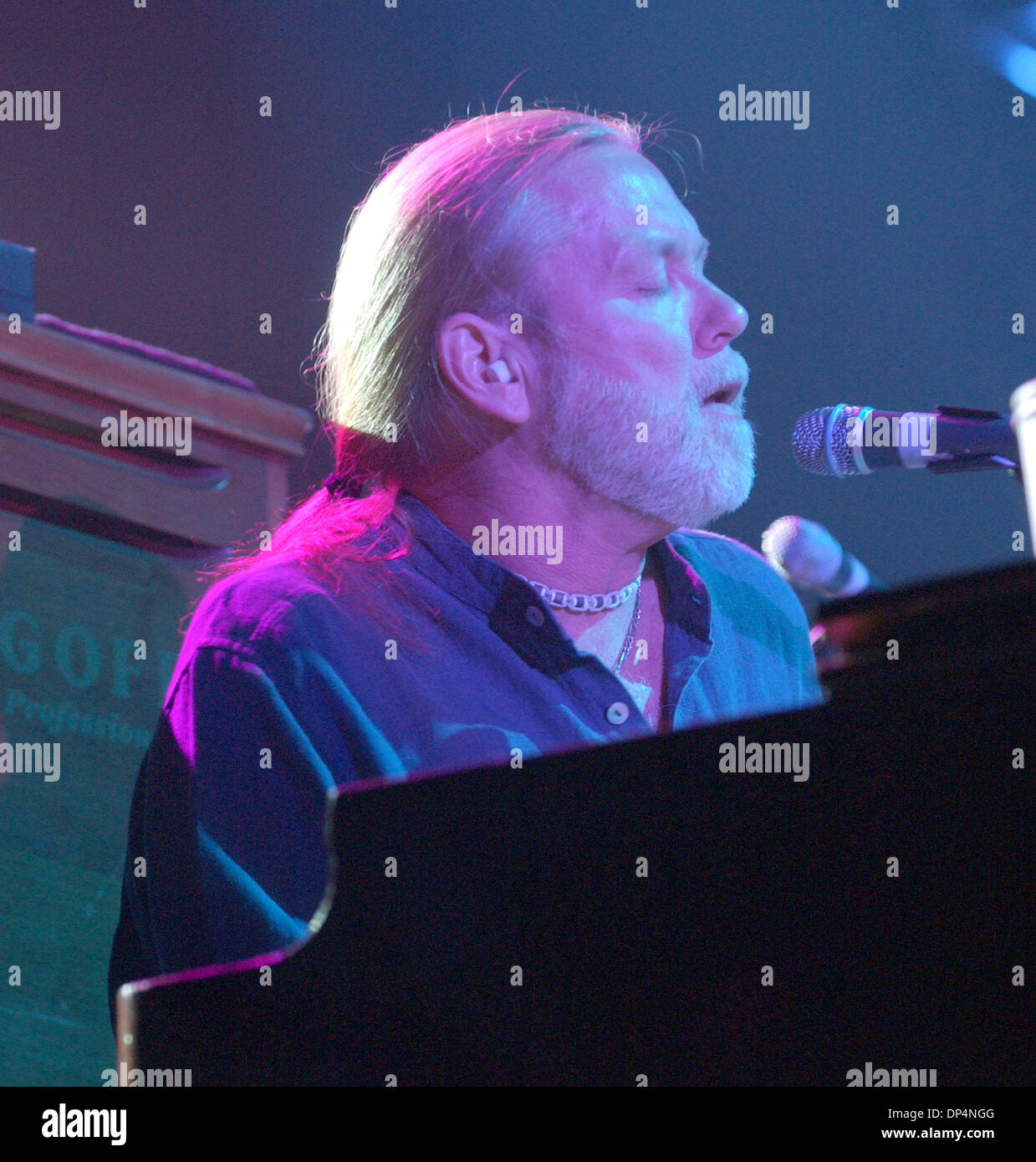 Aug 19, 2006; Raleigh, NC, USA; Musician GREGG ALLMAN of the legendary ...