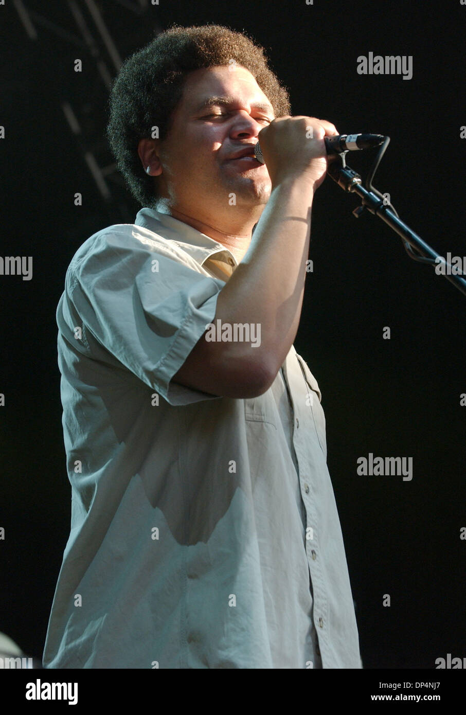 Aug 19, 2006; Raleigh, NC, USA; Singer MIKE MATTISON of the Derek ...