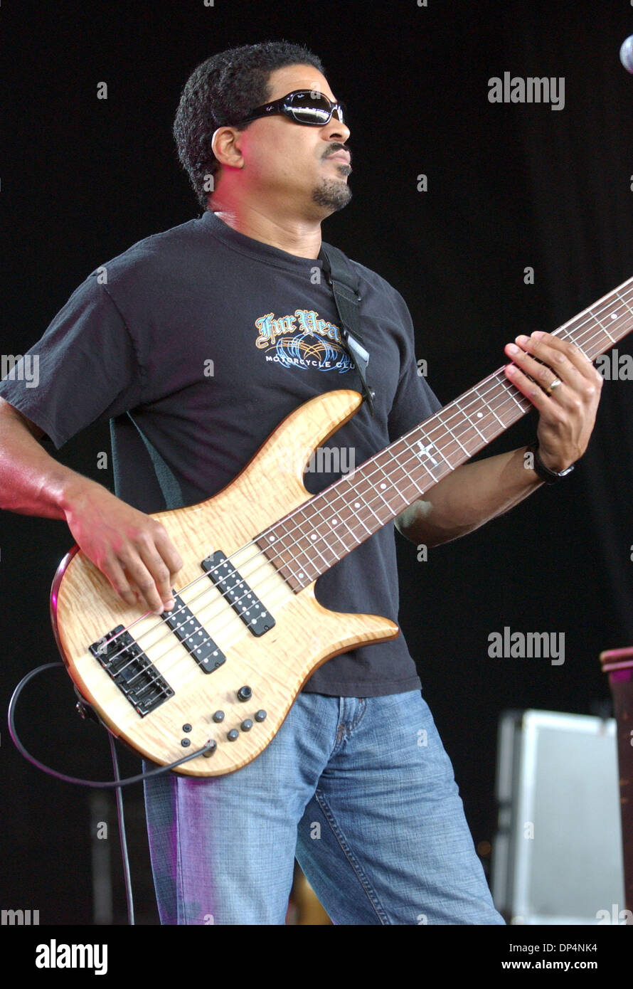 Aug 19, 2006; Raleigh, NC, USA; Bass Guitarist OTEIL BURBRIDGE of the ...