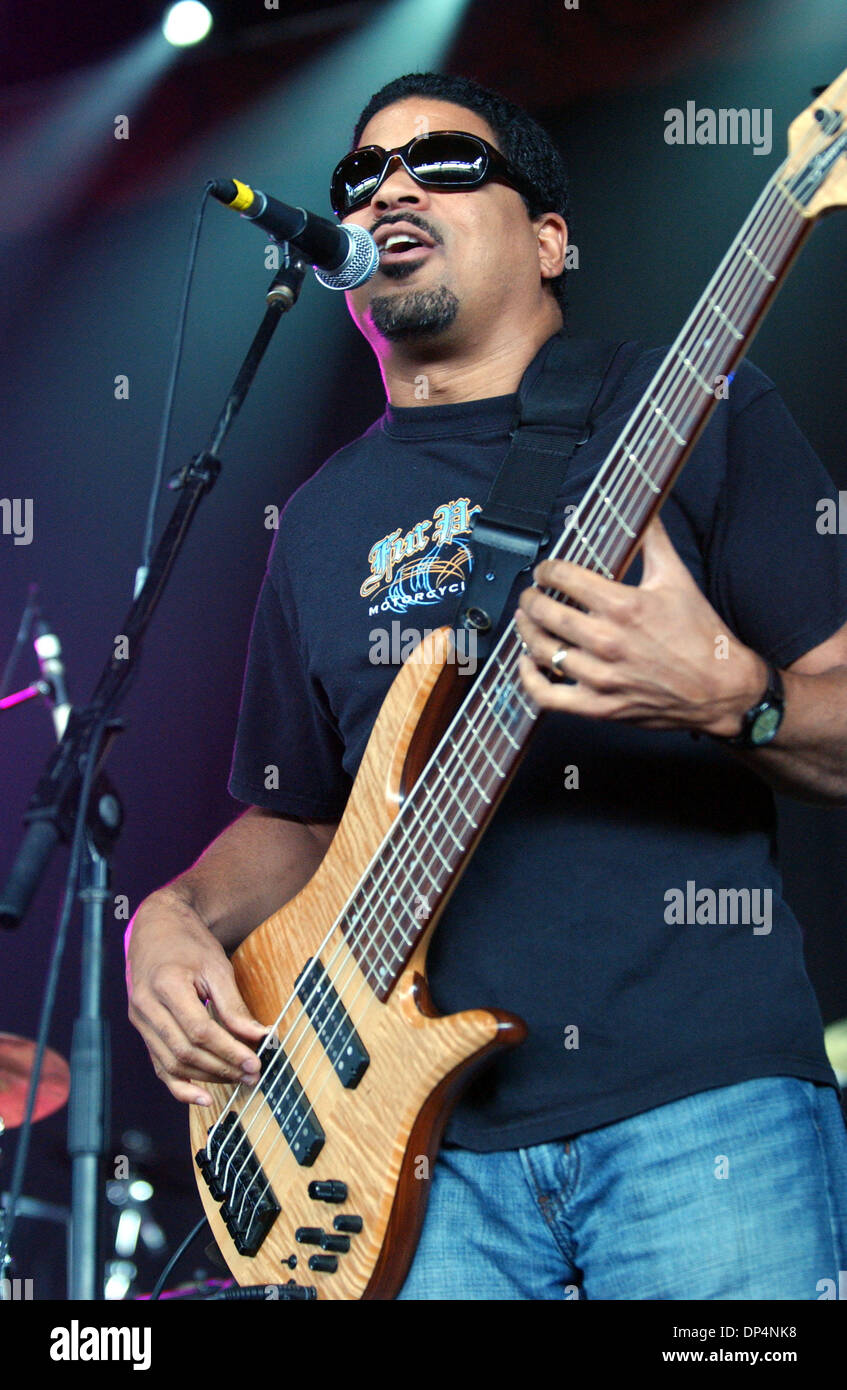 Aug 19, 2006; Raleigh, NC, USA; Bass Guitarist OTEIL BURBRIDGE of the ...