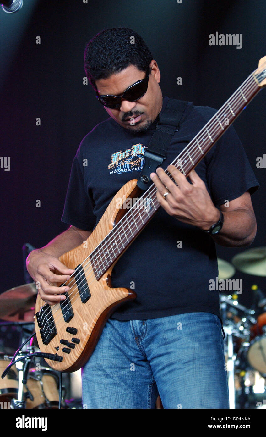 Aug 19, 2006; Raleigh, NC, USA; Bass Guitarist OTEIL BURBRIDGE of the ...