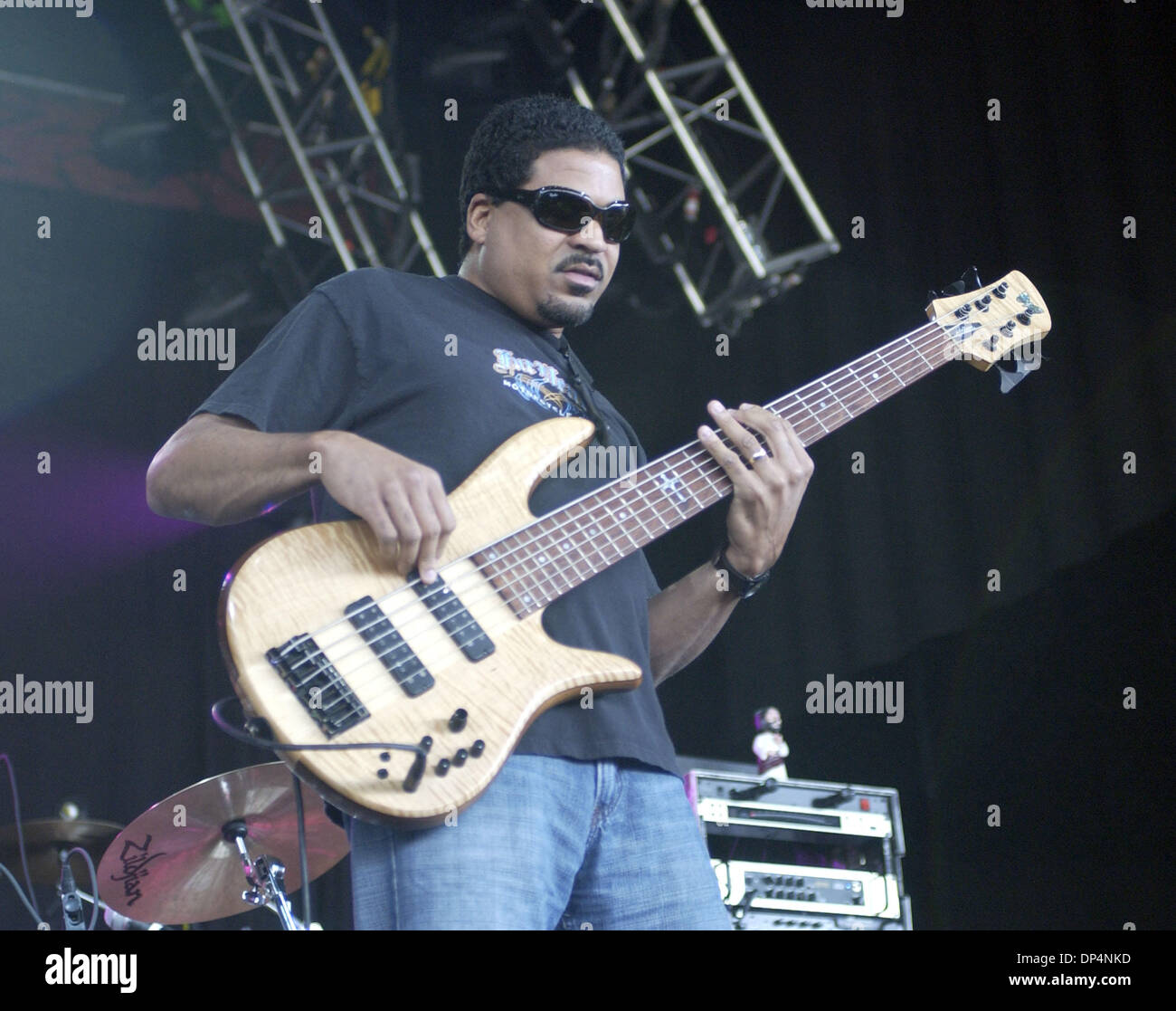 Aug 19, 2006; Raleigh, NC, USA; Bass Guitarist OTEIL BURBRIDGE of the ...