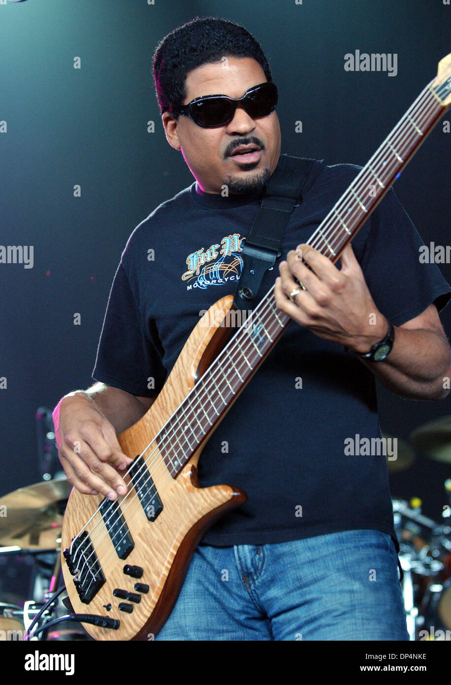 Aug 19, 2006; Raleigh, NC, USA; Bass Guitarist OTEIL BURBRIDGE of the ...