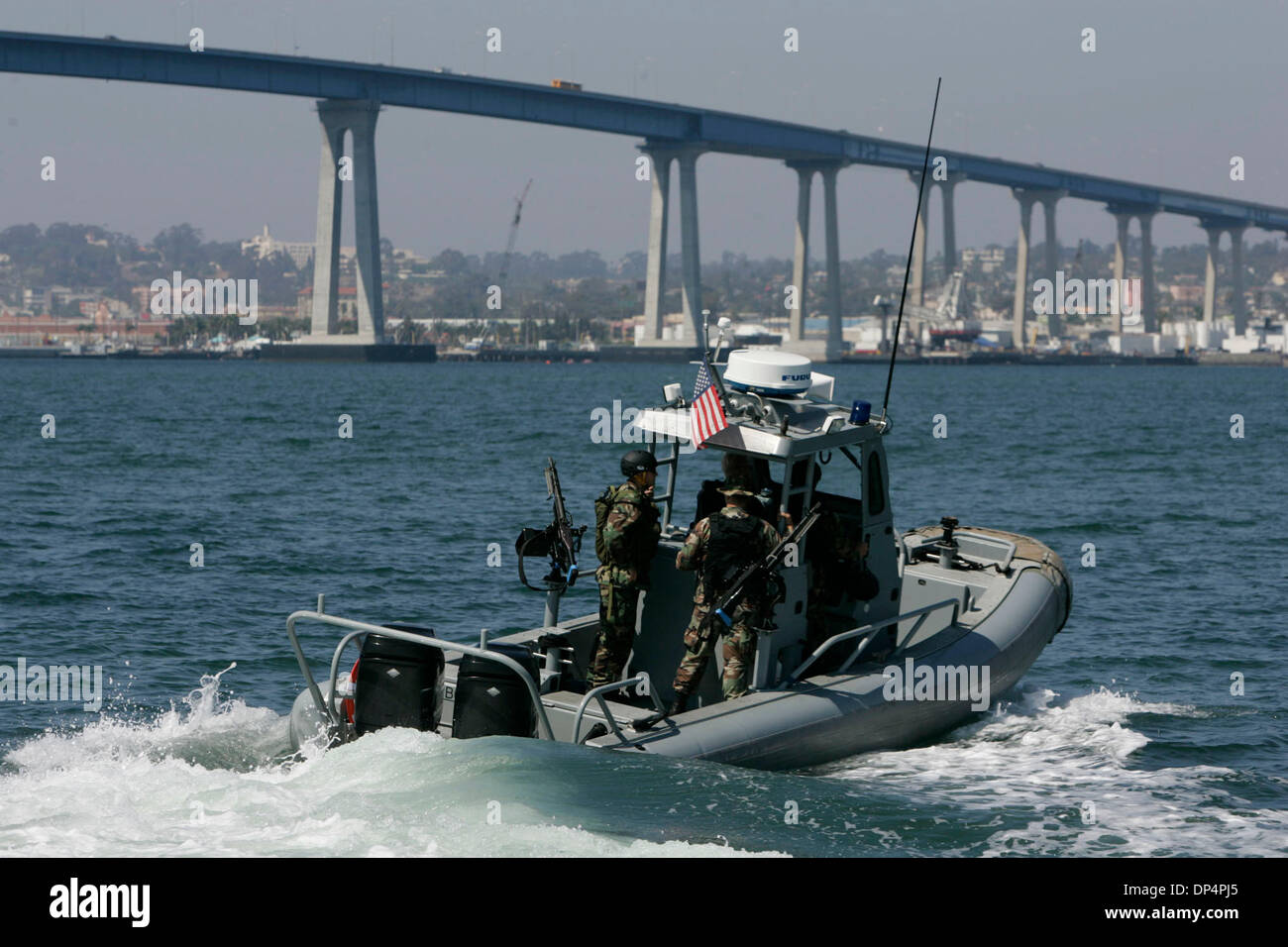 Aug 21, 2006; San Diego, CA, USA; Joint operations among Navy, Navy ...
