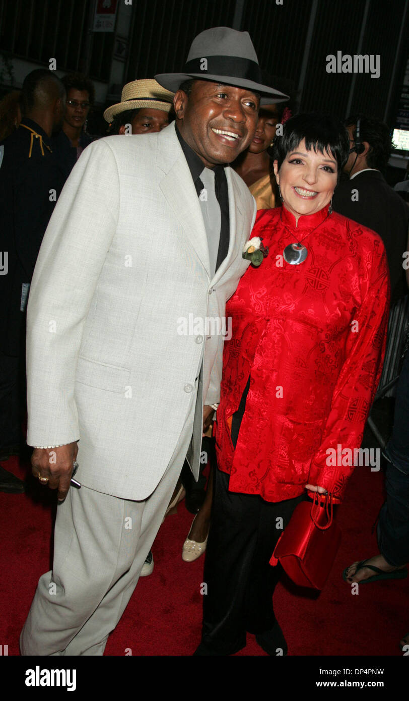 Aug 21, 2006; New York, NY, USA; Entertainers BEN VEREEN and LIZA ...