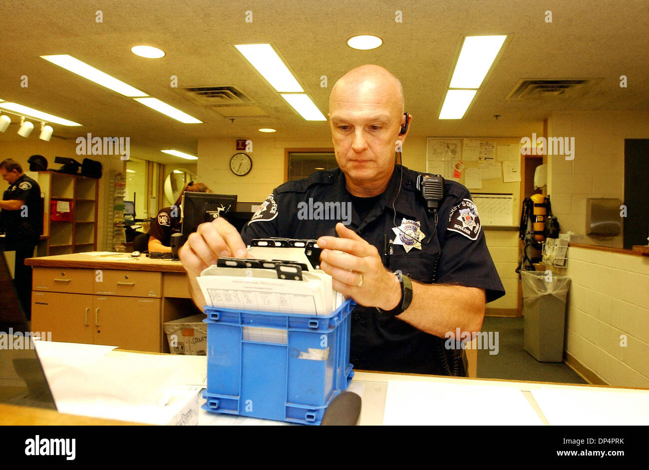 Aug 21, 2006; Boulder, CO, USA; Deputy KERRY FOURNET of the Boulder ...