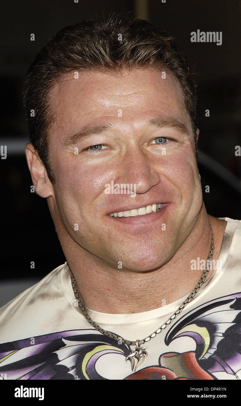 Aug 21, 2006; Hollywood, CA, USA; Bodybuilder GUNTER SCHILERKAMP at the ...